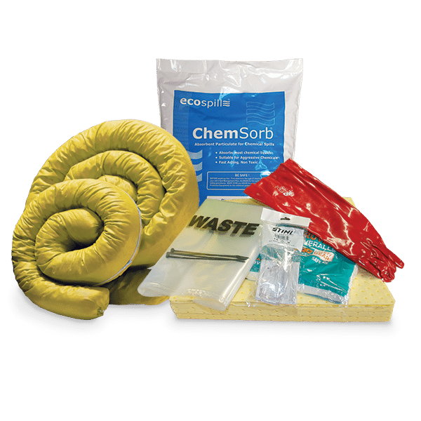 Re-stock Pack - 100L Chemical Spill Kit - Ecospill Spill Kits Re-stock Pack - 100L Chemical Spill Kit - Ecospill Spill Kits